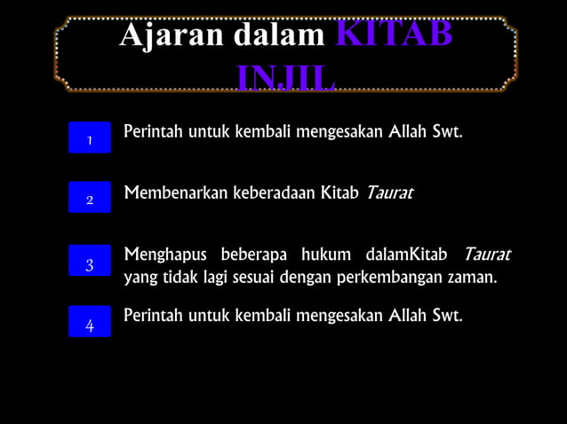 Ppt Kitab kitab allah | PPTX