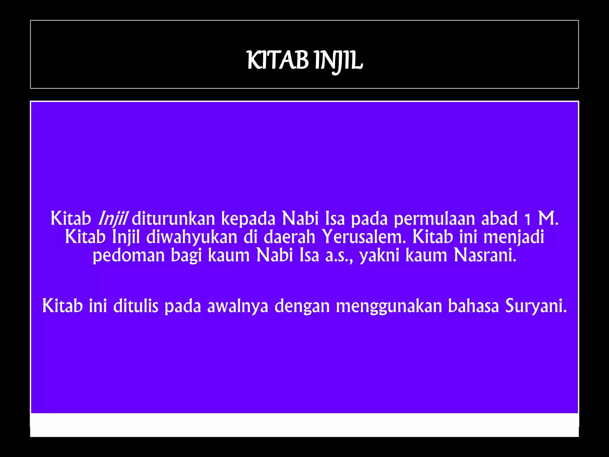 iman kepada kitab Allah | PPT