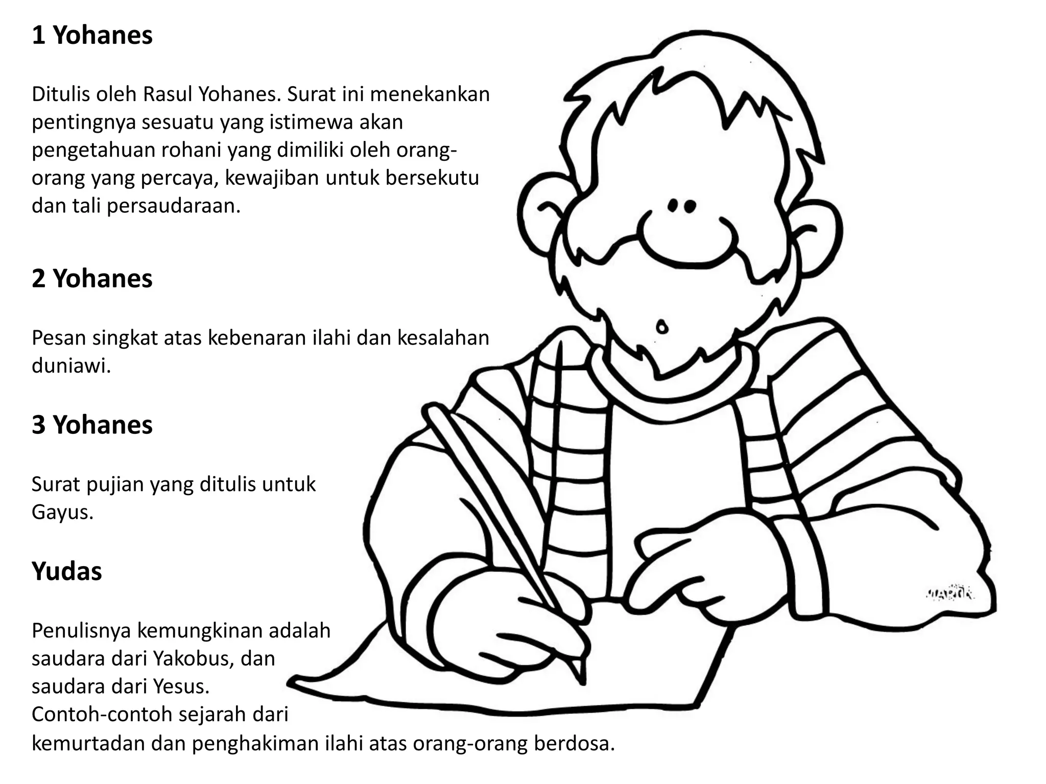 Kitab-kitab dari Perjanjian Baru: Buku mewarnai | PDF