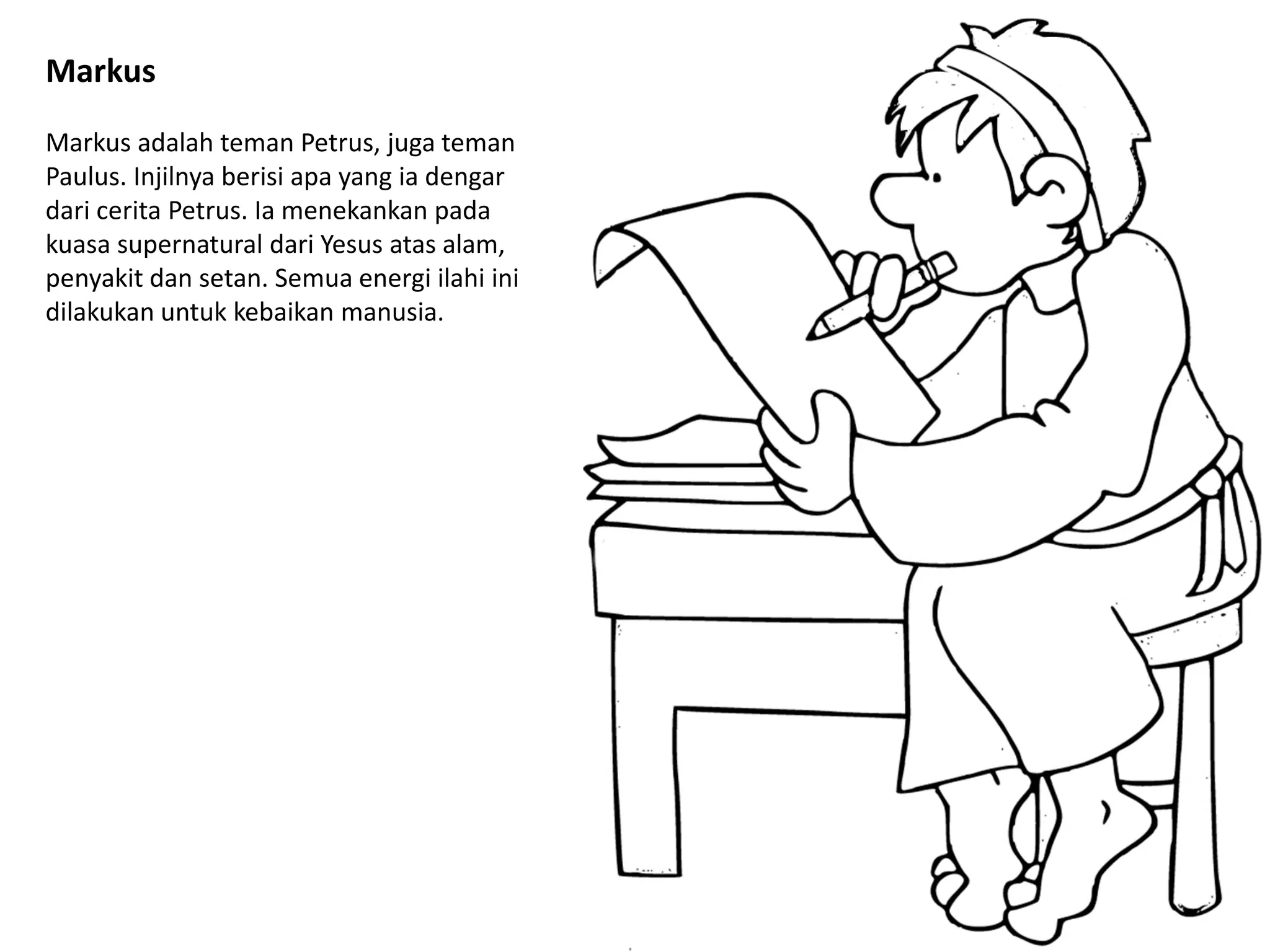 Kitab-kitab dari Perjanjian Baru: Buku mewarnai | PDF