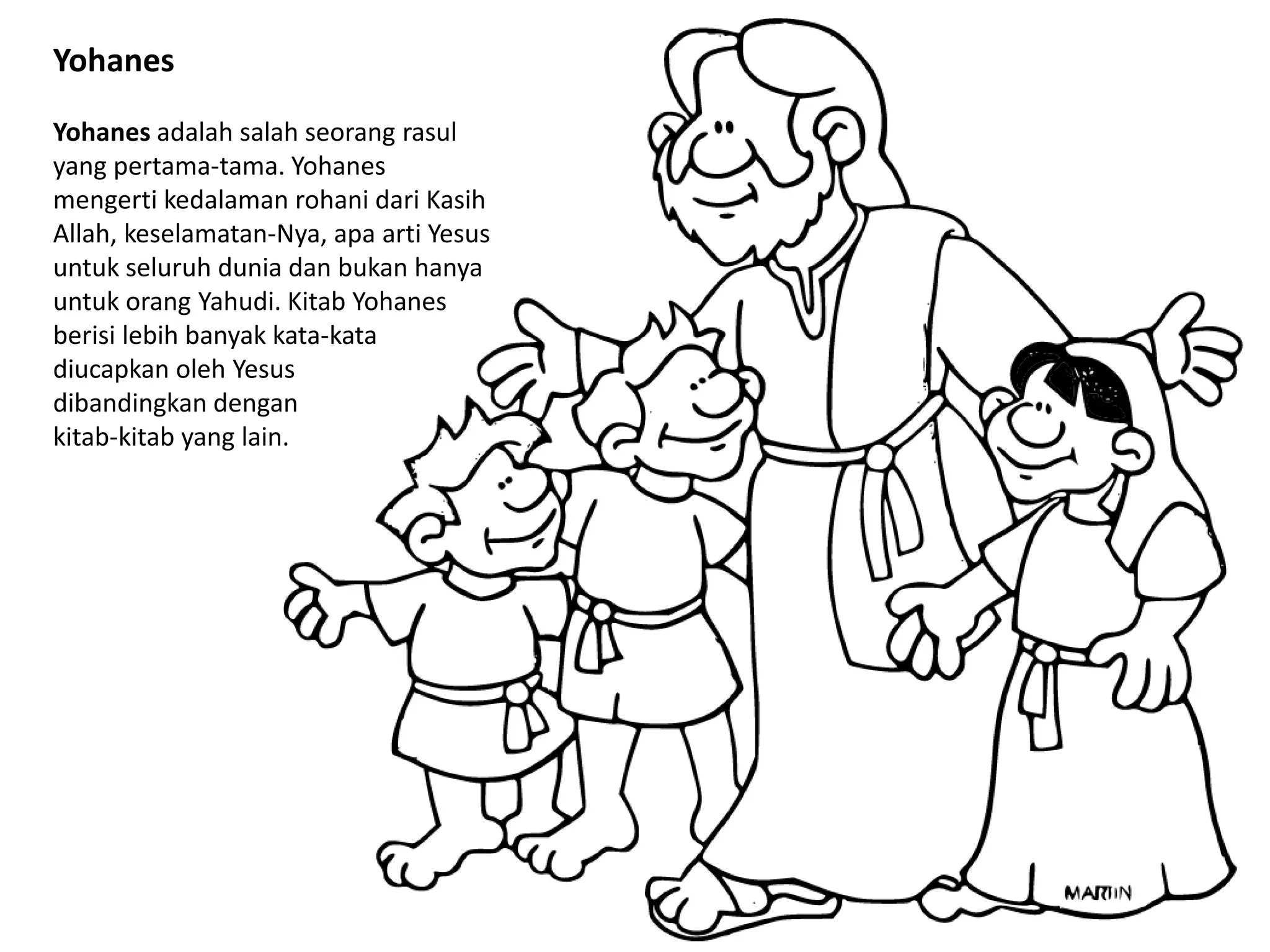 Kitab-kitab dari Perjanjian Baru: Buku mewarnai | PDF