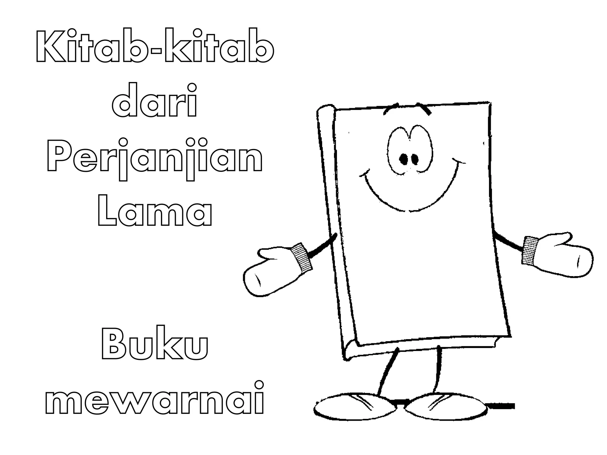Kitab-kitab dari Perjanjian Lama - Buku mewarnai | PDF