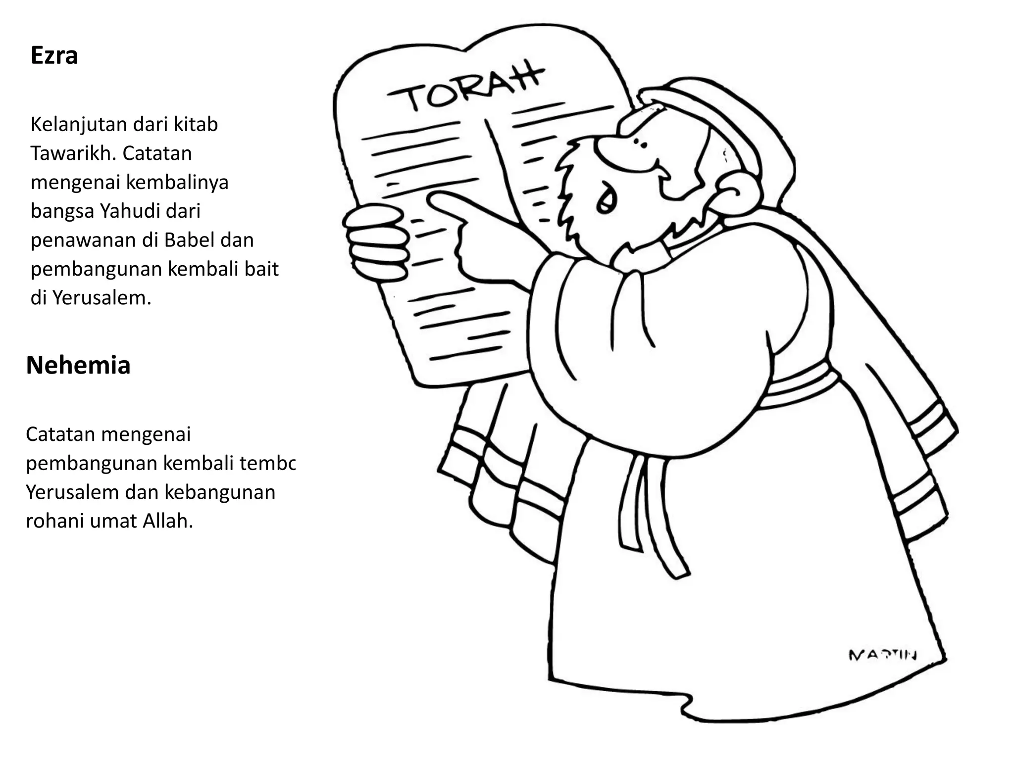 Kitab-kitab dari Perjanjian Lama - Buku mewarnai | PDF