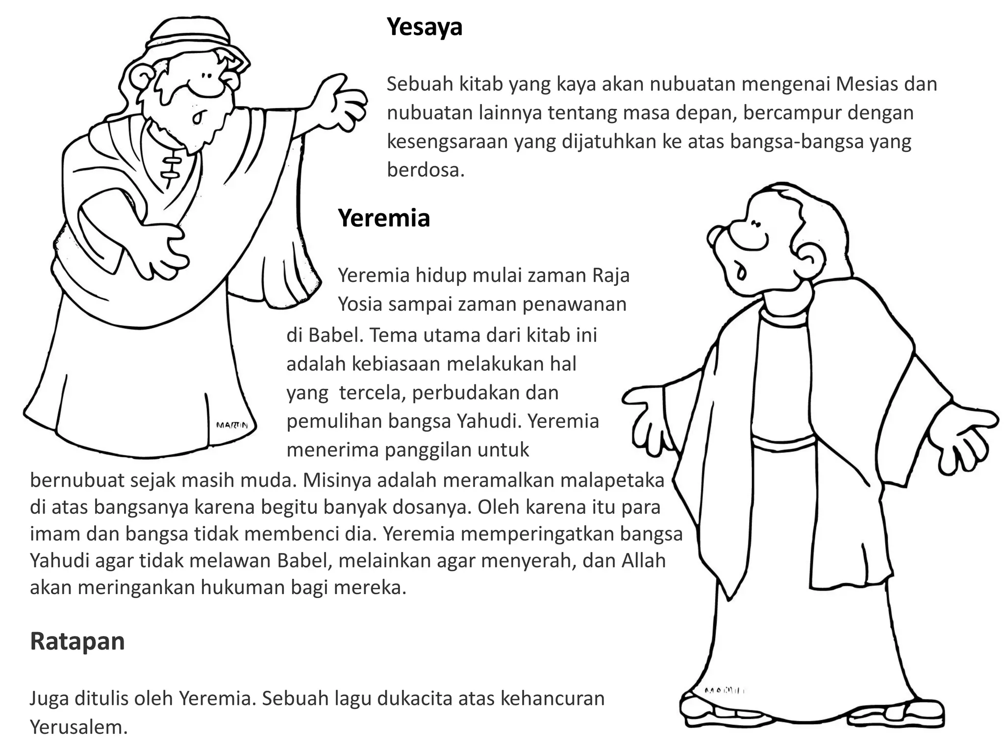 Kitab-kitab dari Perjanjian Lama - Buku mewarnai | PDF