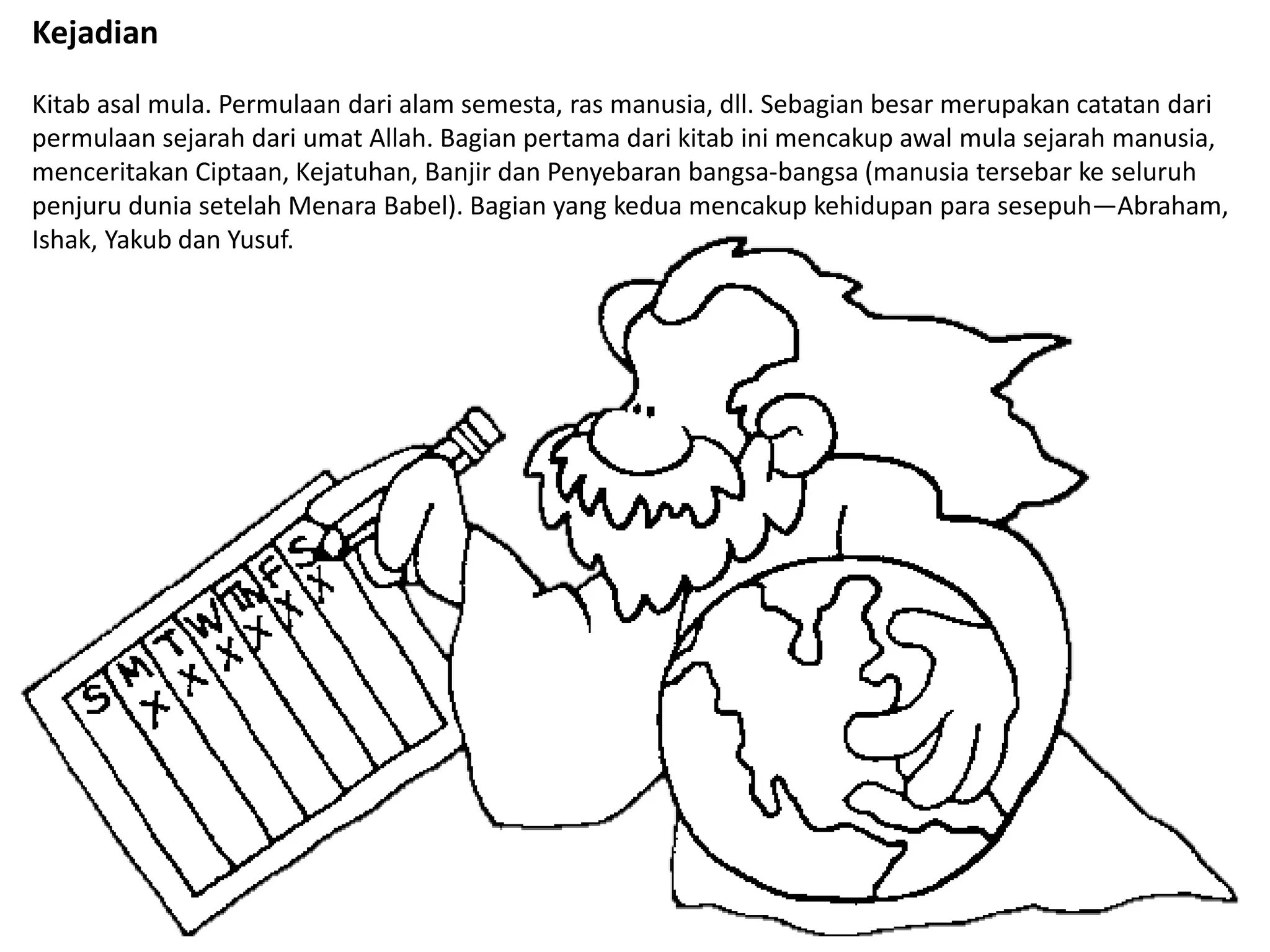 Kitab-kitab dari Perjanjian Lama - Buku mewarnai | PDF