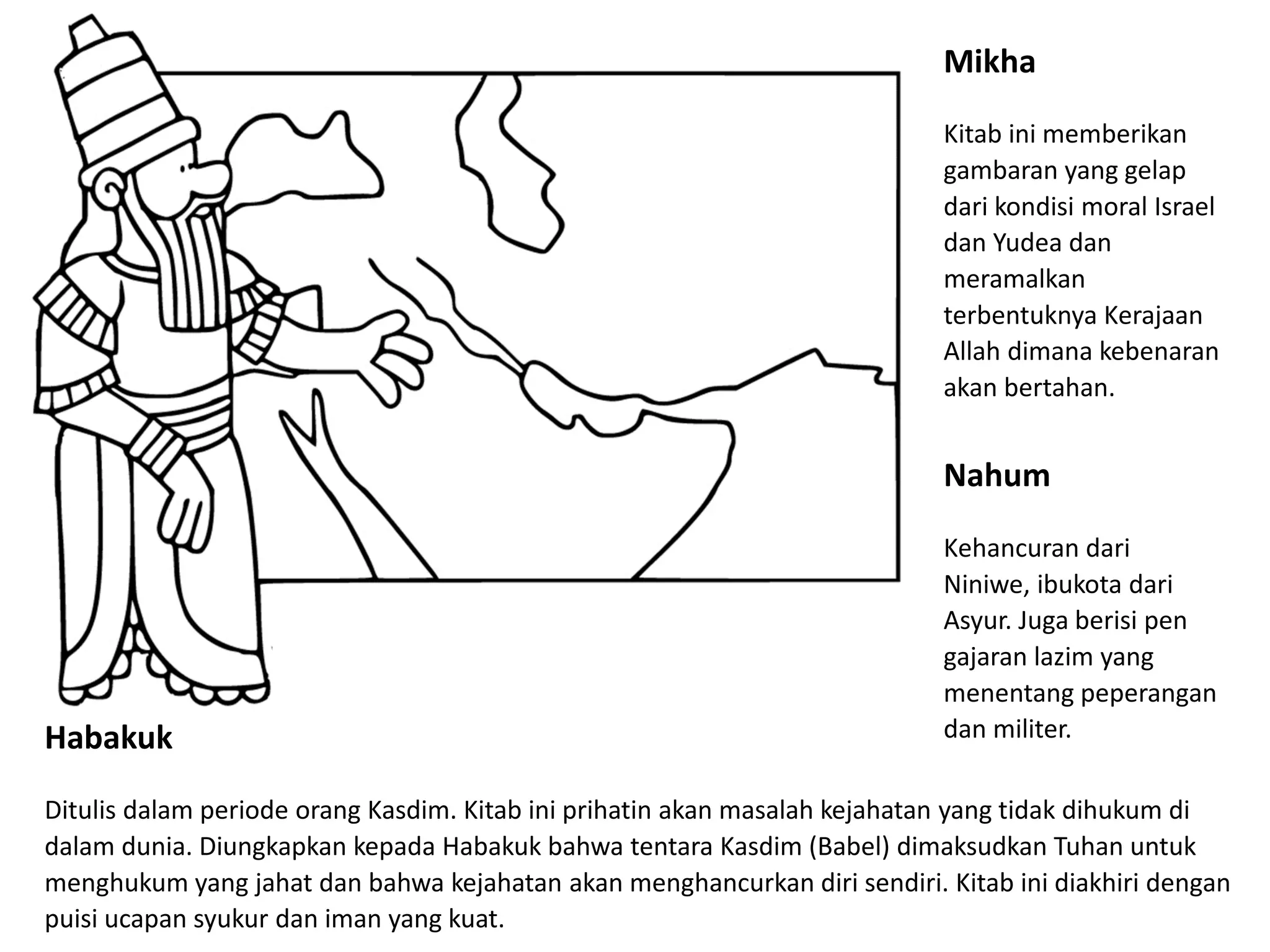 Kitab-kitab dari Perjanjian Lama - Buku mewarnai | PDF