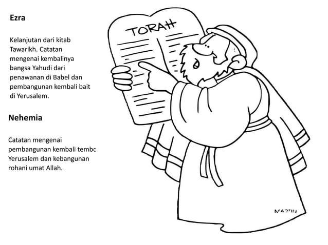 Kitab-kitab dari Perjanjian Lama - Buku mewarnai | PDF