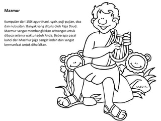 Kitab-kitab dari Perjanjian Lama - Buku mewarnai | PDF