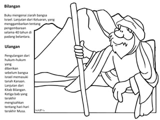 Kitab-kitab dari Perjanjian Lama - Buku mewarnai | PDF