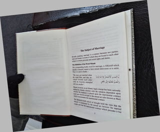 Kitab un-nikah the book on muslim marriage by shaikh abdurraghiem ...