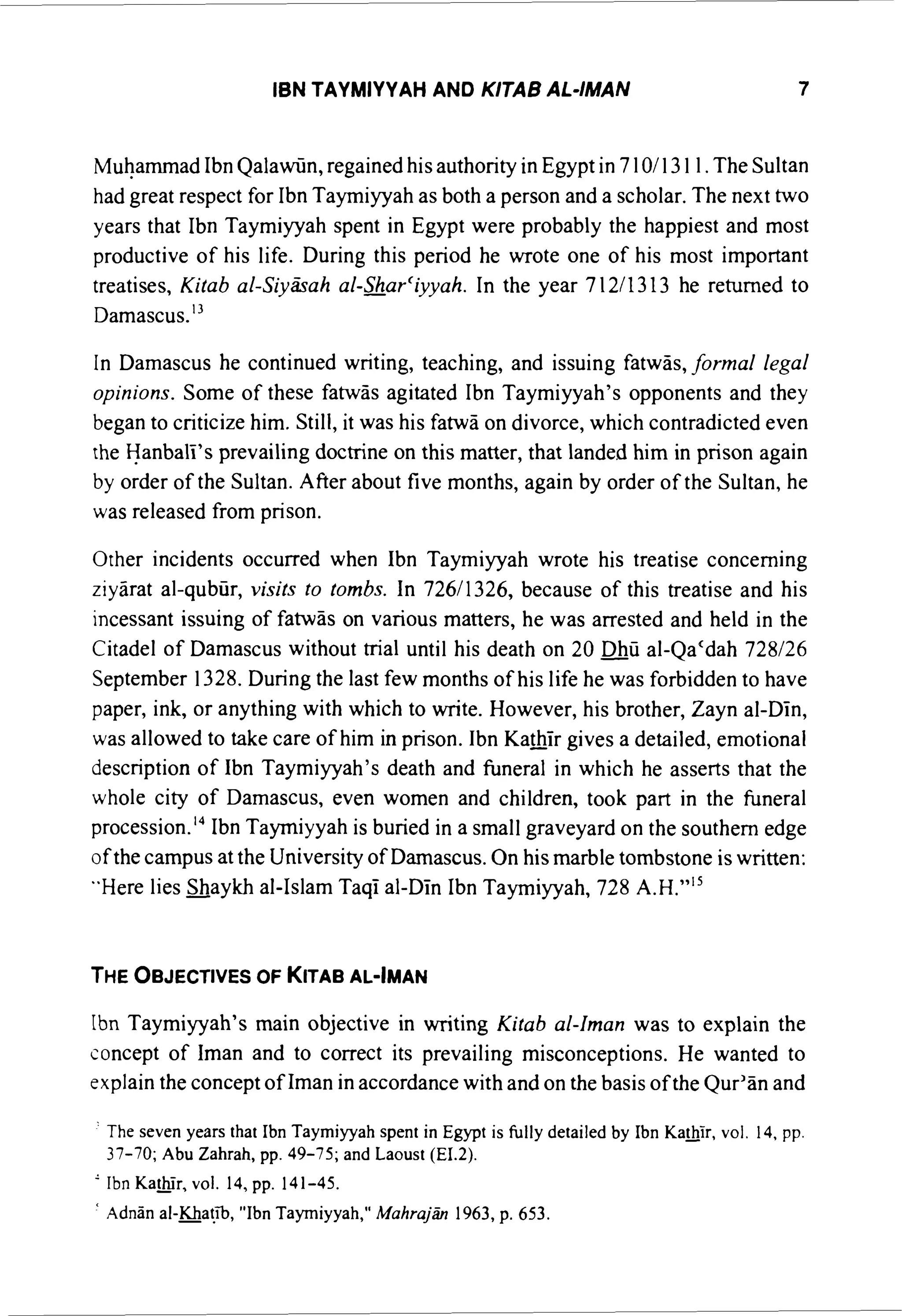 Kitab al iman - book of faith | PDF