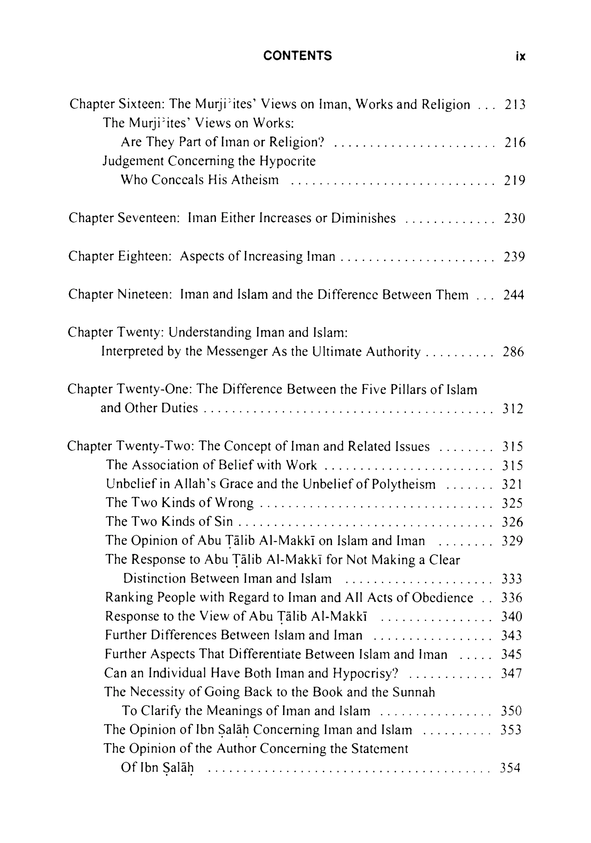 Kitab al iman - book of faith | PDF