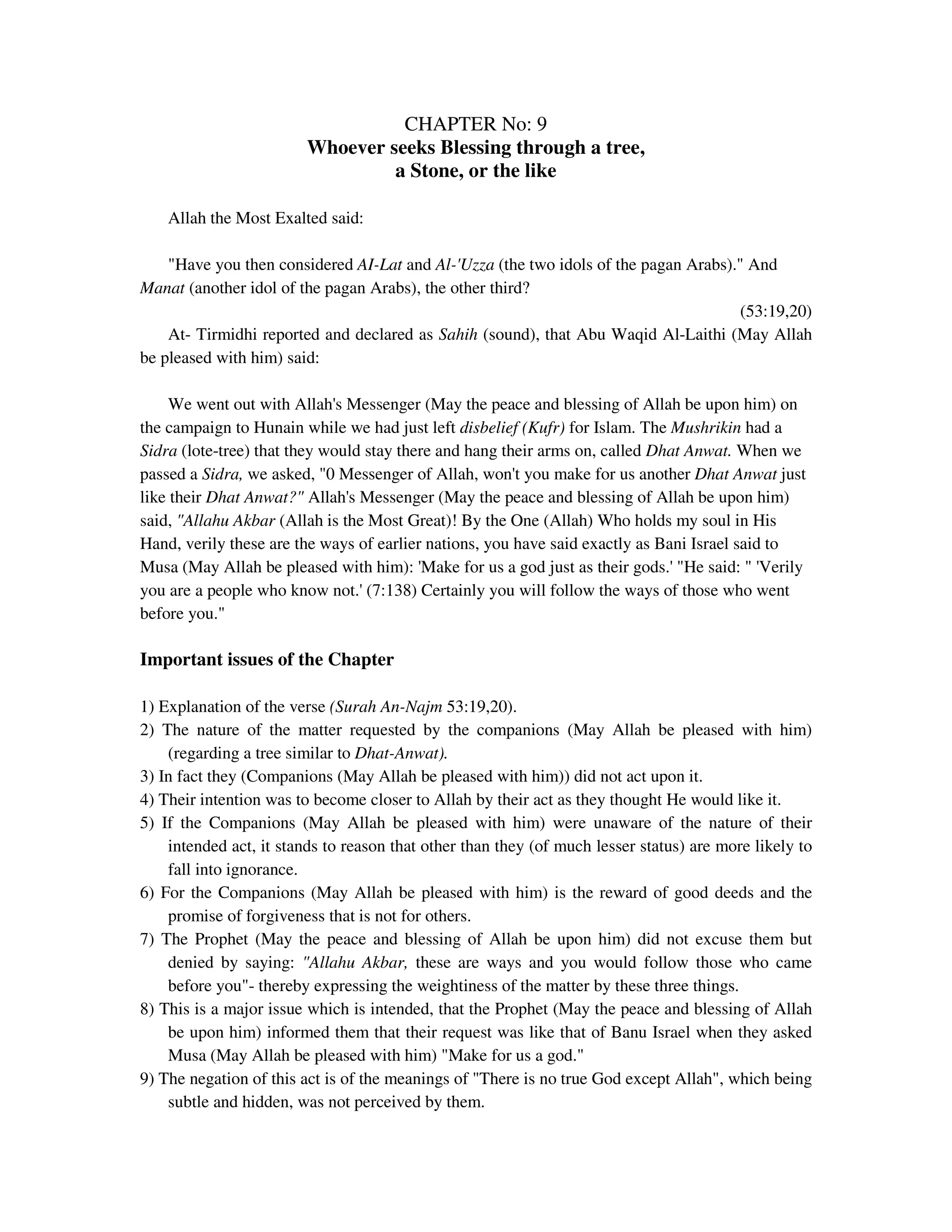 Kitab at tawheed | PDF