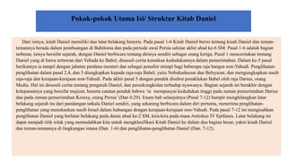 KITAB DANIEL PPT, Kitab Daniel, Mengenal sosok Nabi Daniel | PPTX