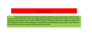 KITAB DANIEL PPT, Kitab Daniel, Mengenal sosok Nabi Daniel | PPTX