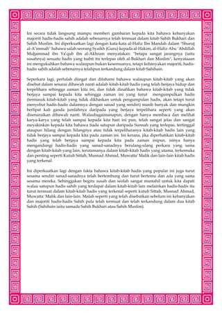 "Kitab Hadith Yg Terpelihara Sehingga Kini" | PDF