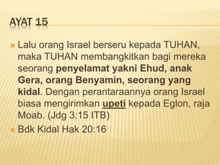 Catatan seputar Kitab hakim hakim | PPTX