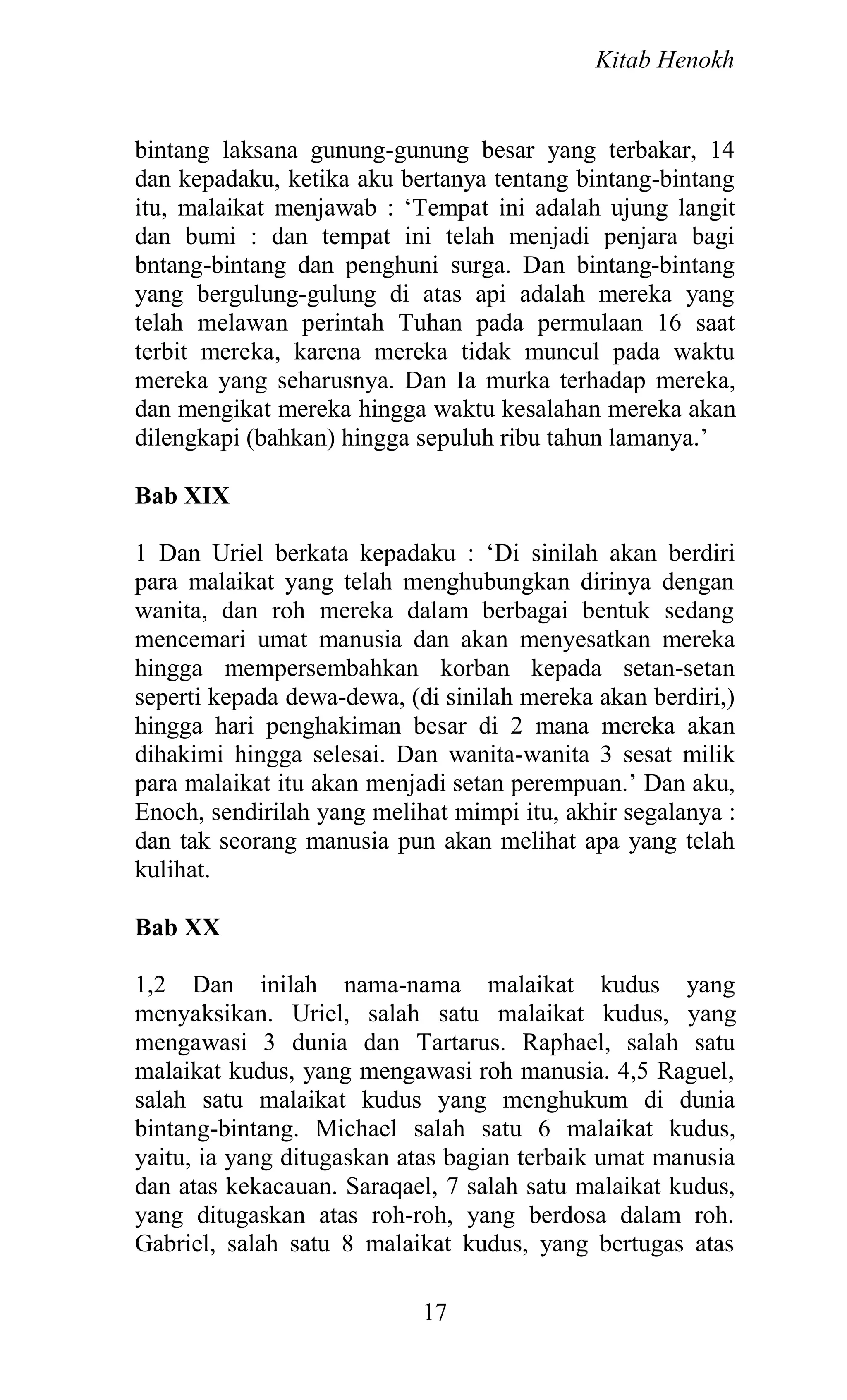 Kitab Henokh | PDF