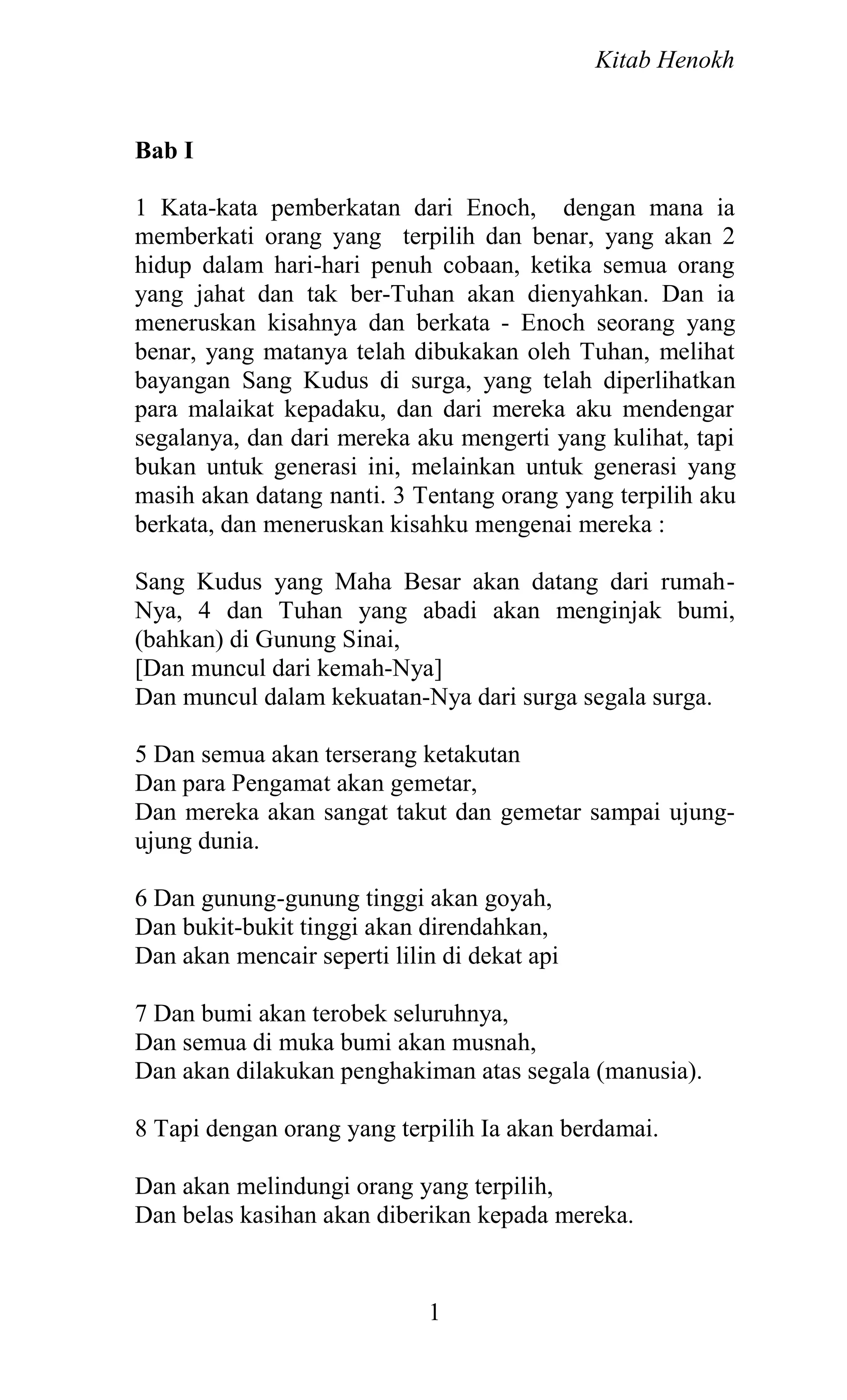 Kitab Henokh | PDF