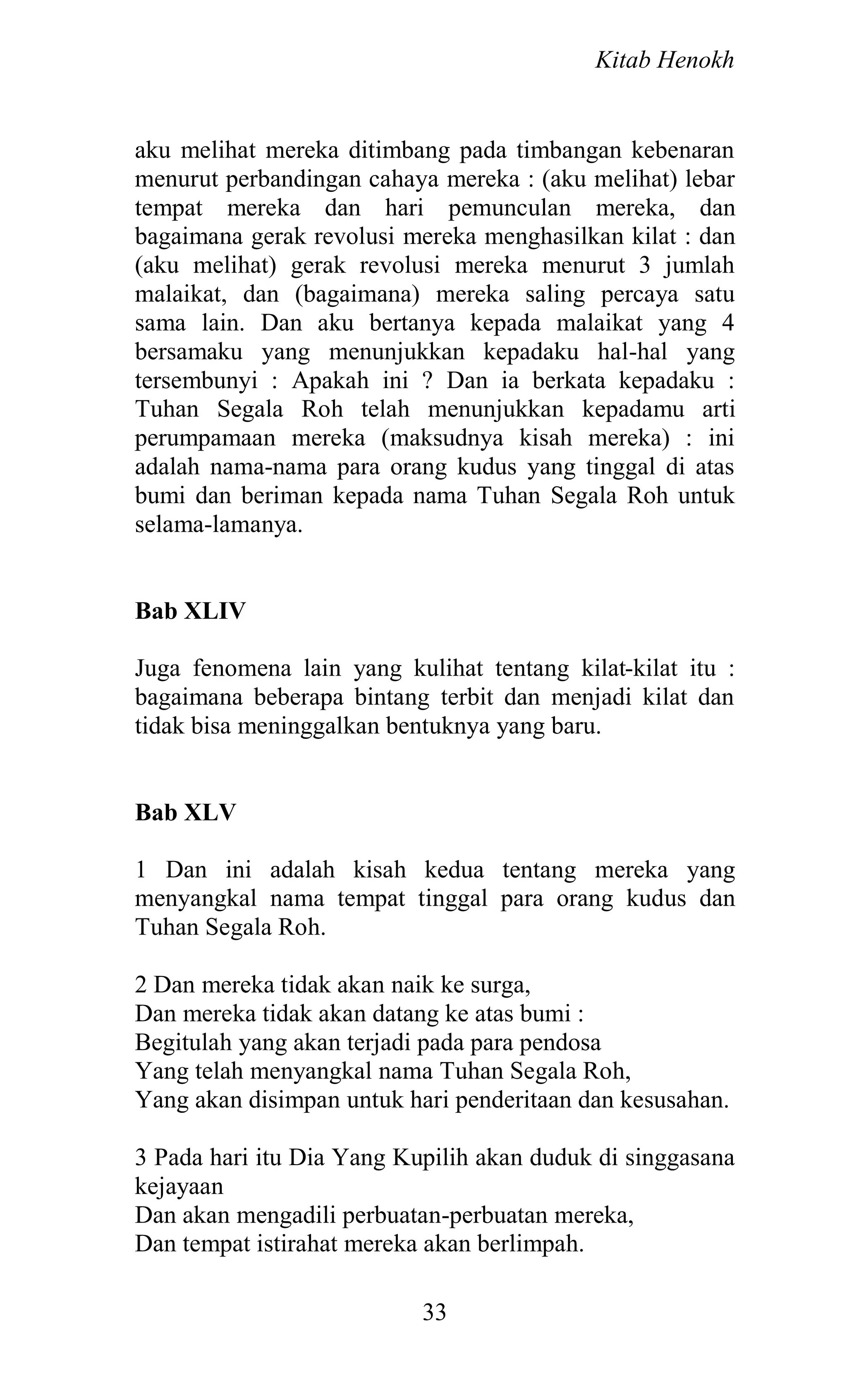 Kitab Henokh | PDF