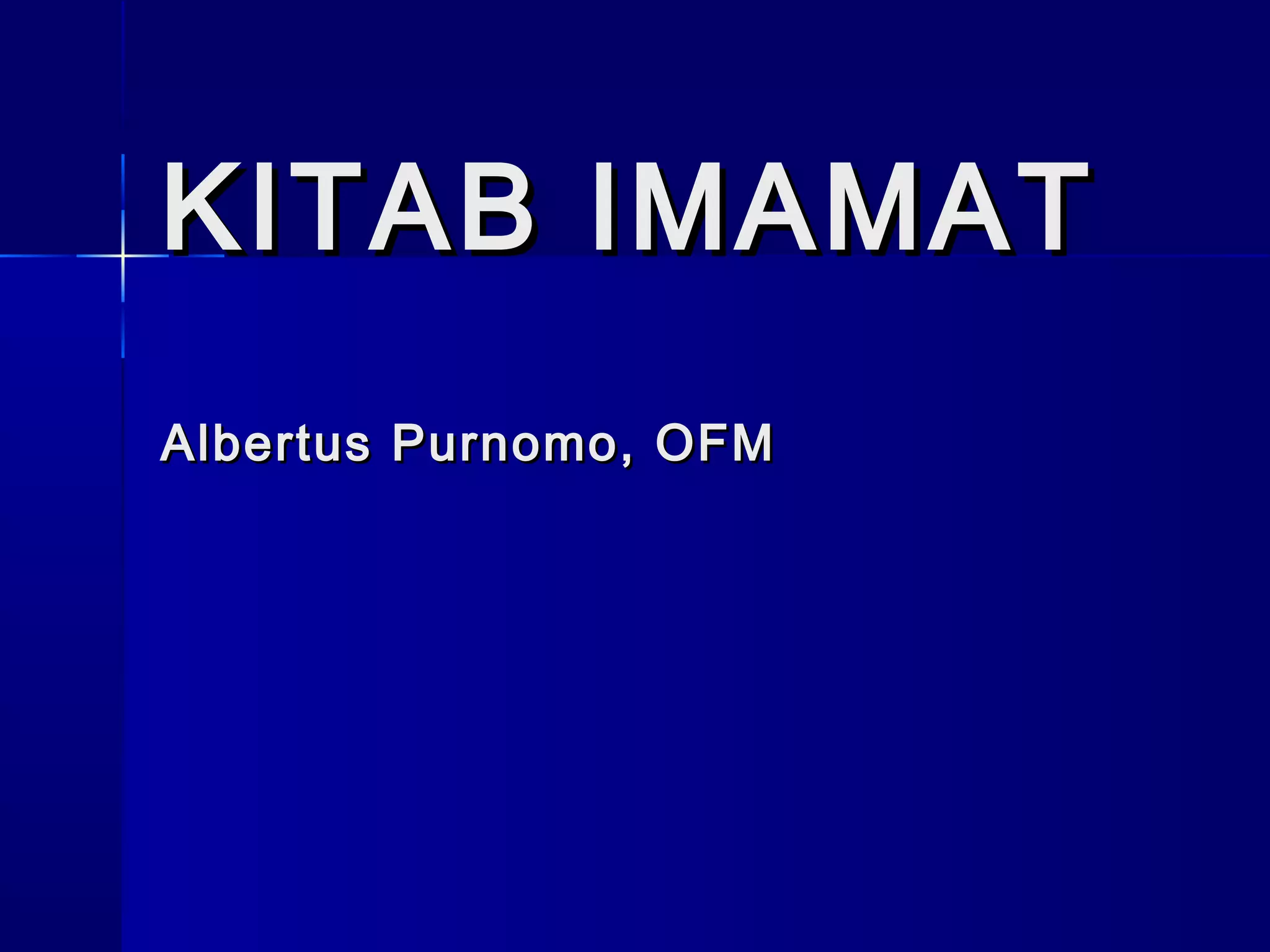 pengantar Kitab imamat | PPT