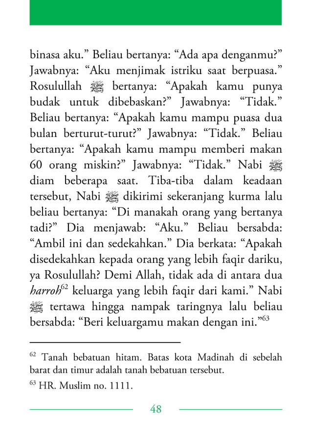 Kitab puasa - imam bukhori | PDF