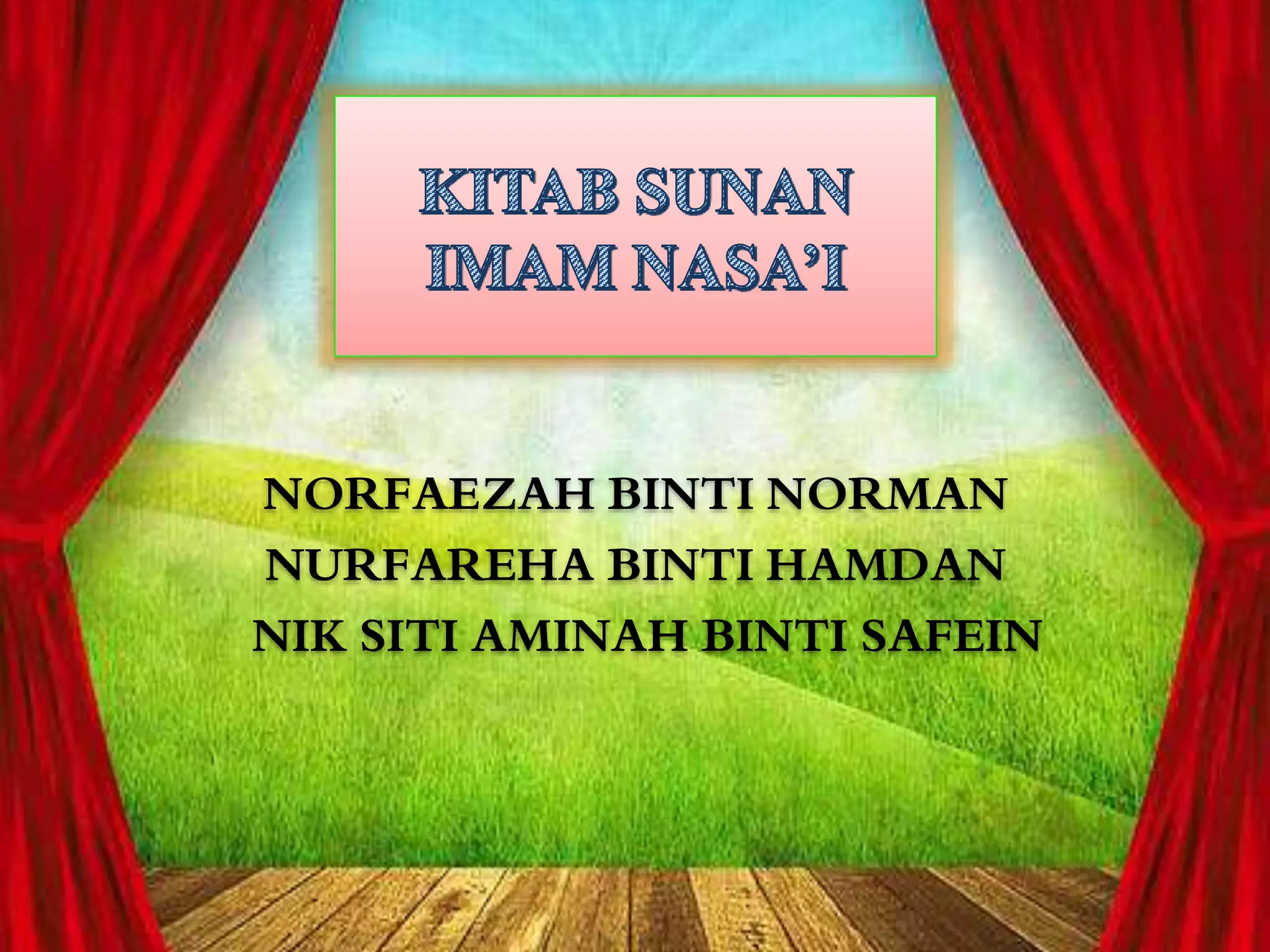 Kitab sunan nasa'i | PPTX