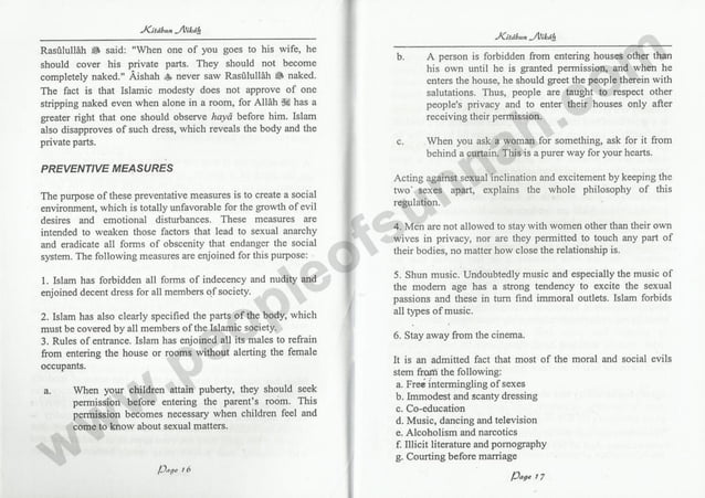 Kitabun Nikah | PPT | Free Download