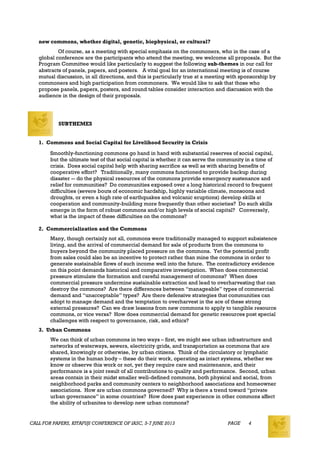 IASC's 14th GLOBAL CONFERENCE - Kitafuji brochure 2012 (A4 size) | PDF ...