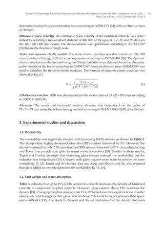 Research on Strength, Alkali-Silica Reaction and Abrasion Resistance of ...