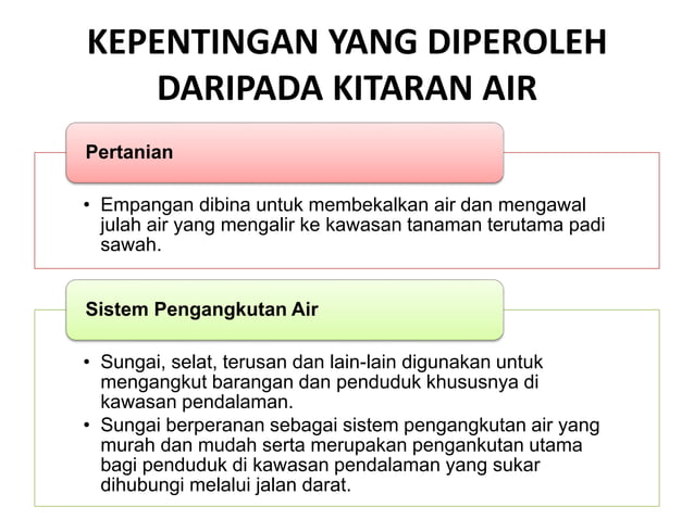 Kitaran air nota | PDF