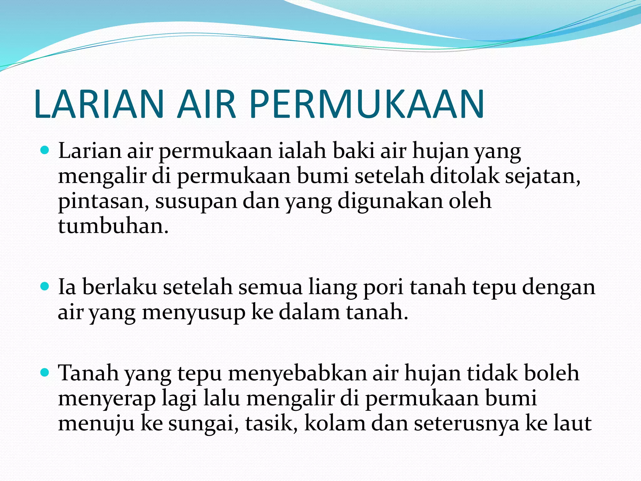 Kitaran hidrologi | PPTX