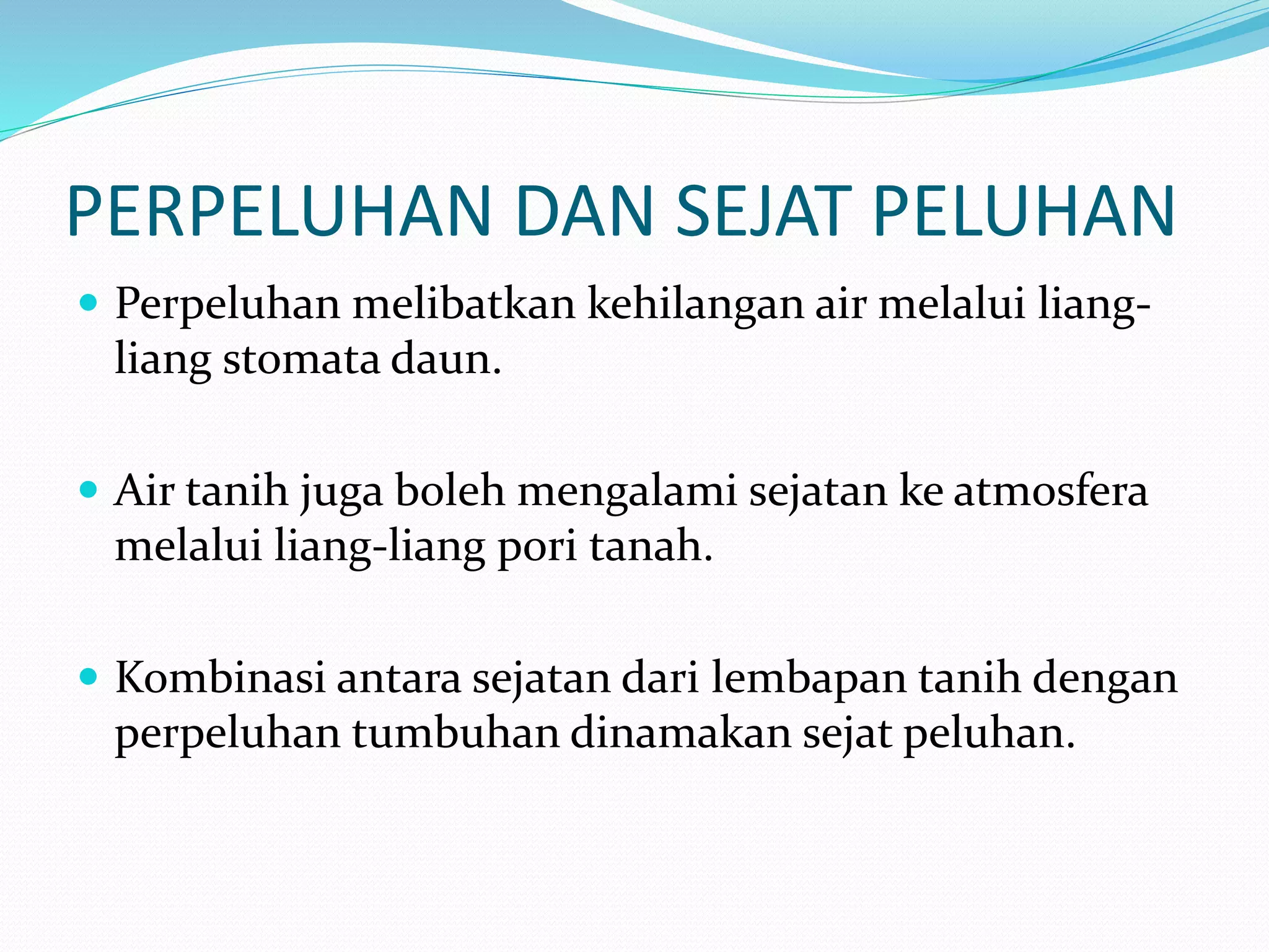 Kitaran hidrologi | PPTX