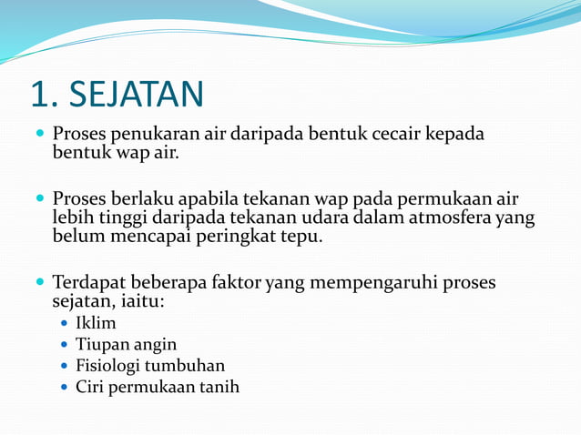 Kitaran hidrologi | PPTX