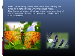 Kitar hidup rama rama | PPT