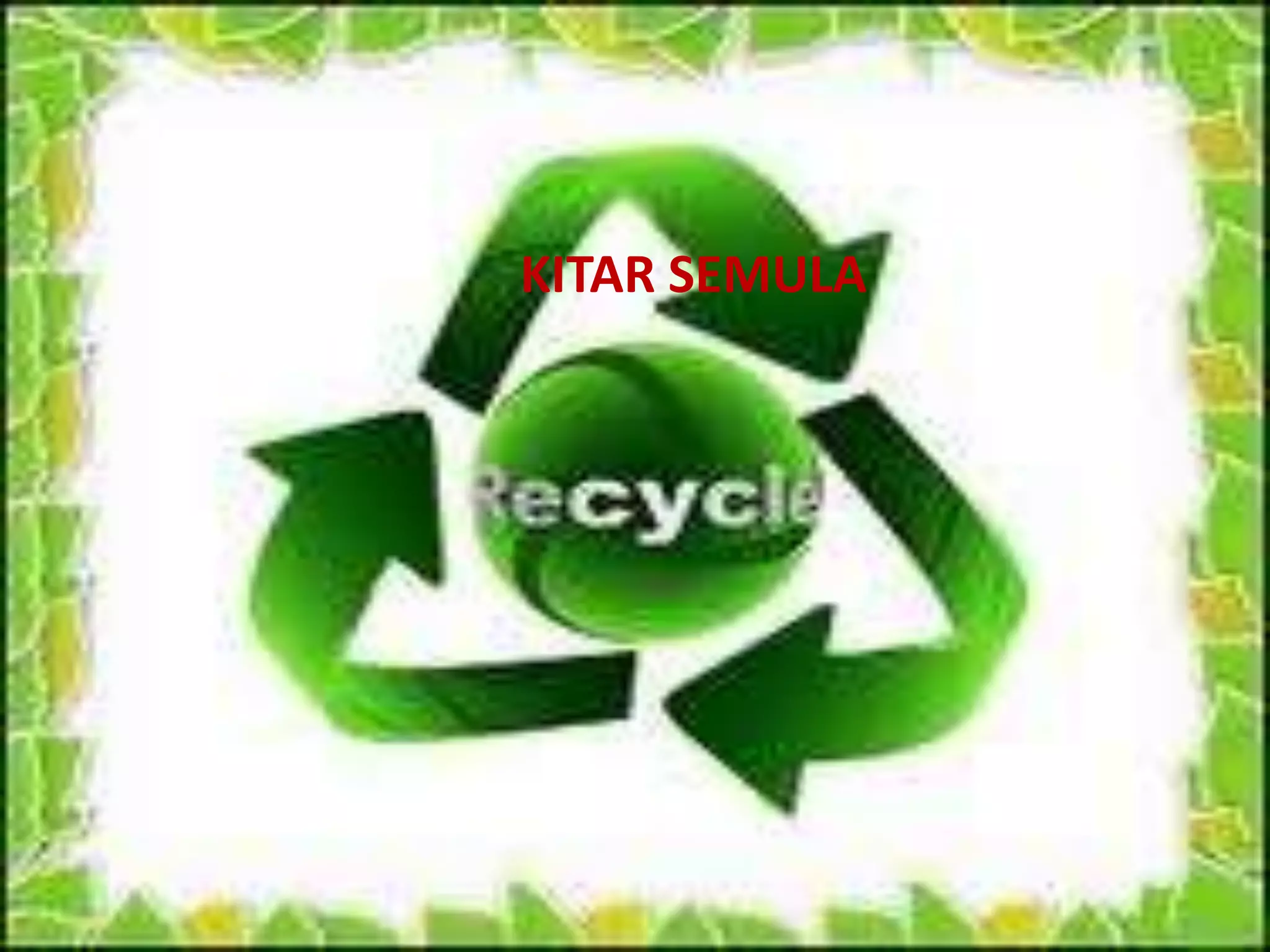 Kitar semula wordpress1 | PPT
