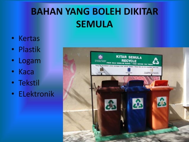 Kitar semula wordpress1 | PPT