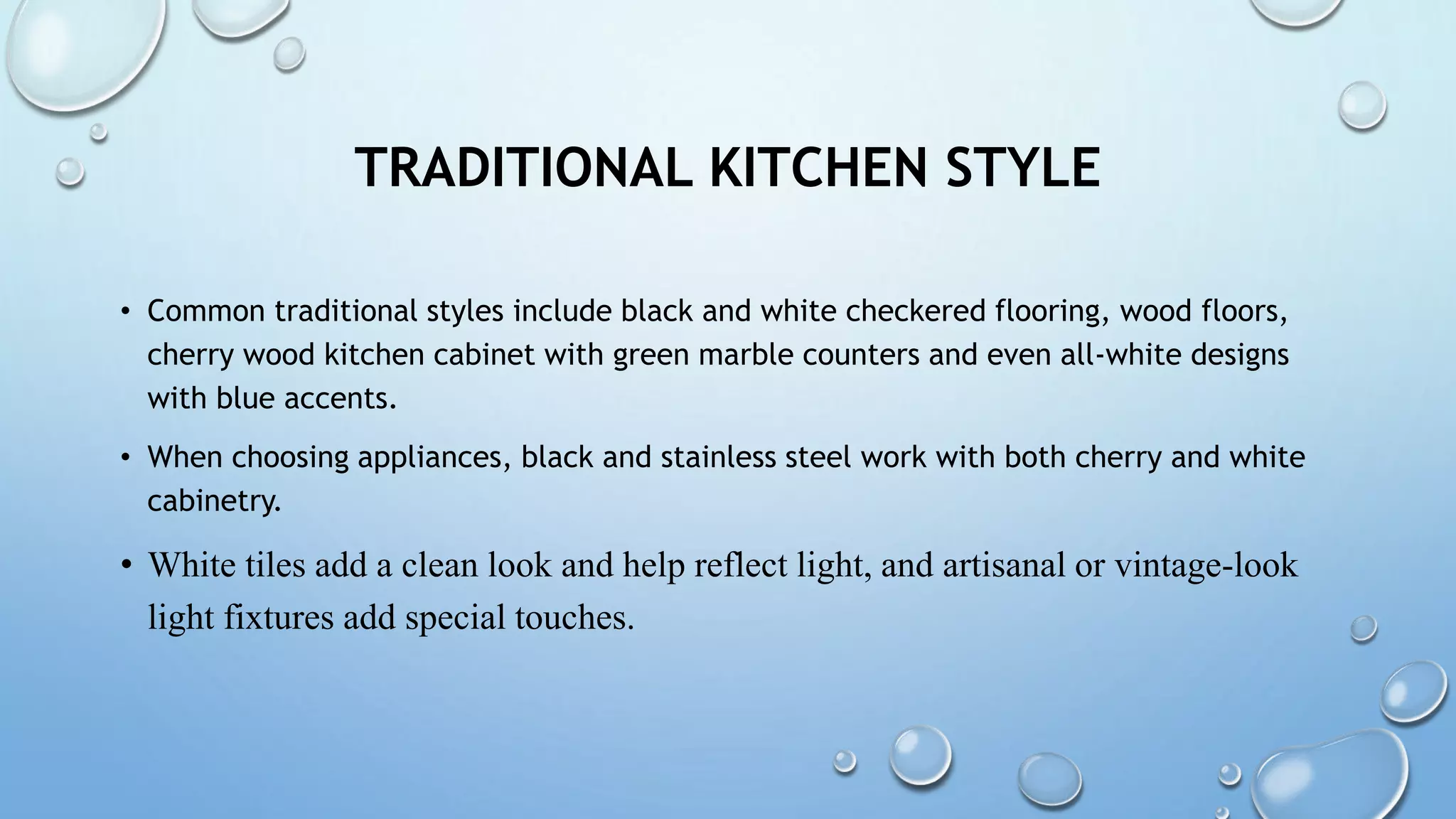 Kitchen presentation | PPTX | Home Appliances | Home & Garden