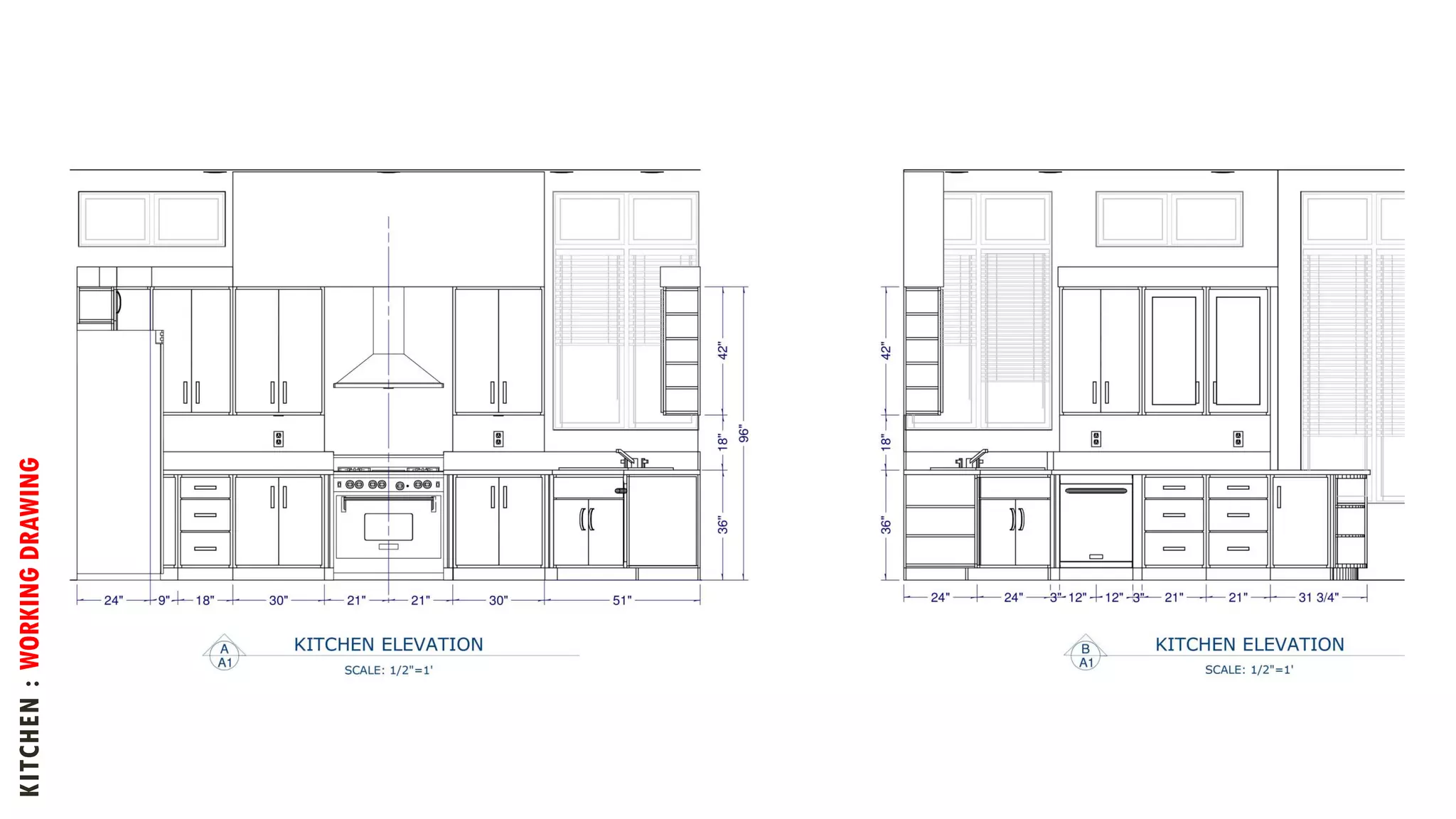 Kitchen Working Drawing | PDF