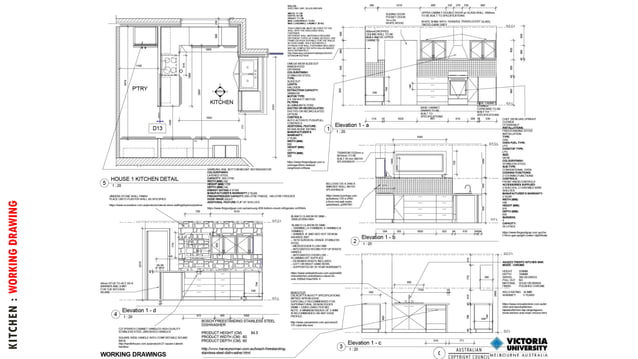Kitchen Working Drawing | PDF | Interior Decorating | Home & Garden