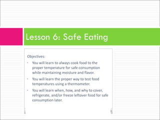 Kitchen 101: Tools, Techniques, and Tips for New Cooks | PPT