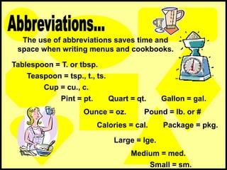Kitchen Basics | PPT