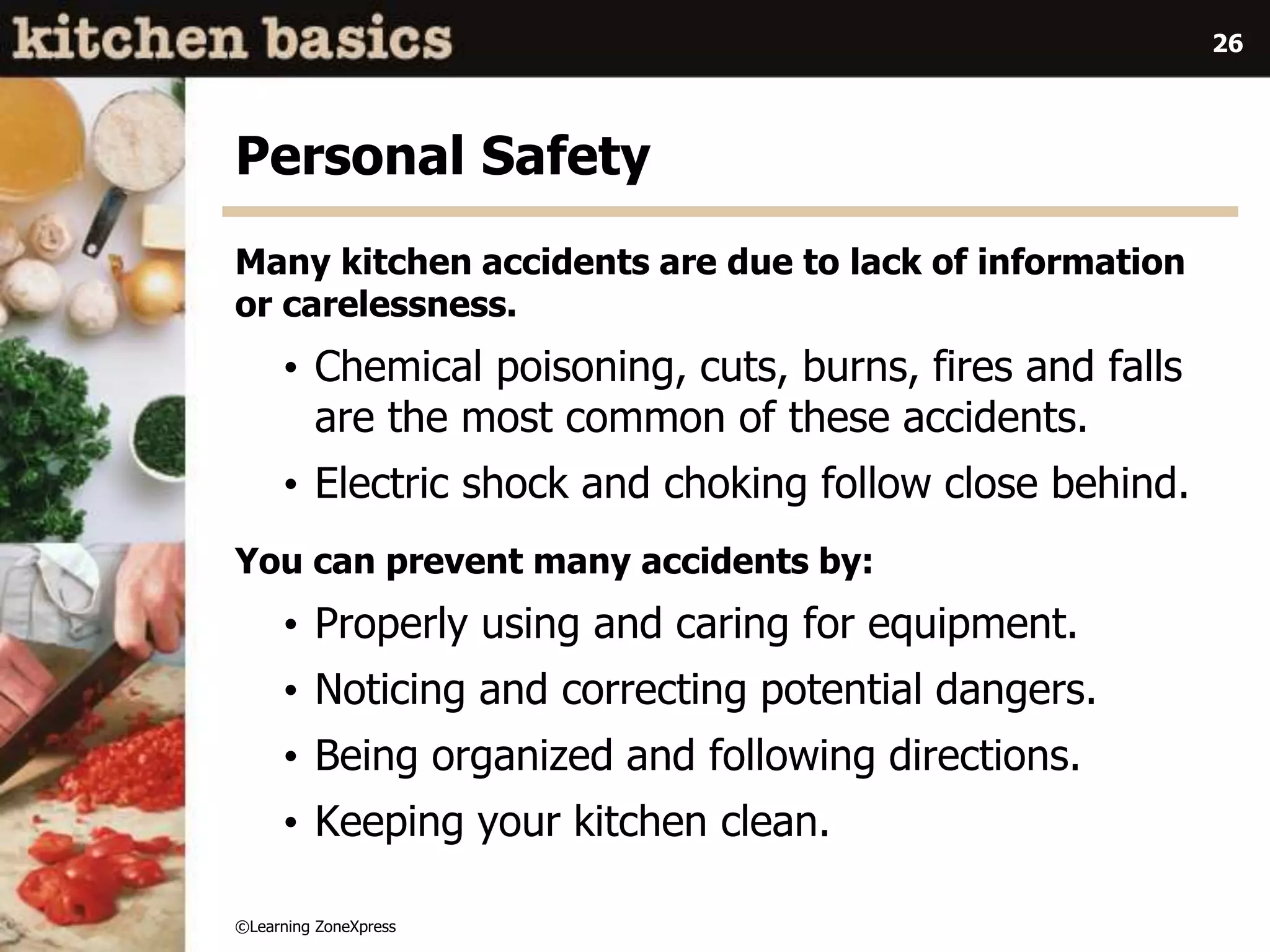 Kitchen basics ppt. | PPTX