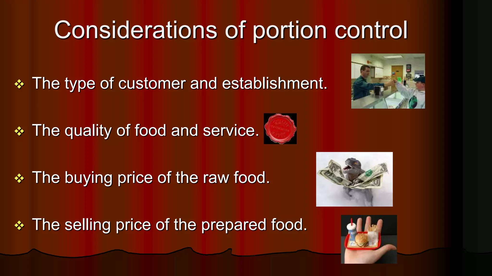 Kitchen Cost Control. | PPTX