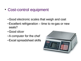 Kitchen Cost Control | PPT