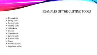 KITCHEN CUTTING EQUIPMENT.pptx