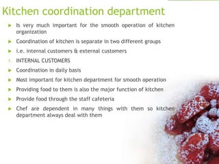 Kitchen dep | PPTX