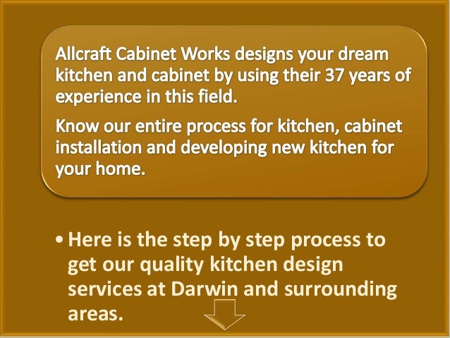 Kitchen design process