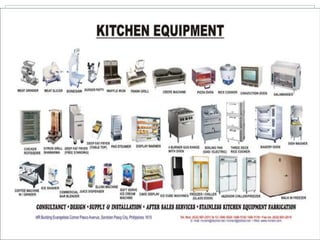 Kitchen equipments | PPTX