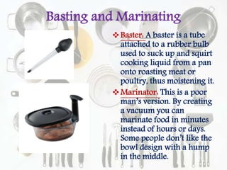 Kitchen equipments | PPTX